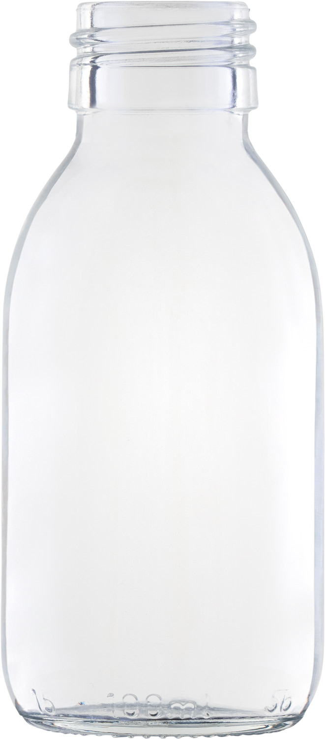 Syrup bottle 100 ml (3.4 oz) - 72434 - Glass Packaging | Stoelzle