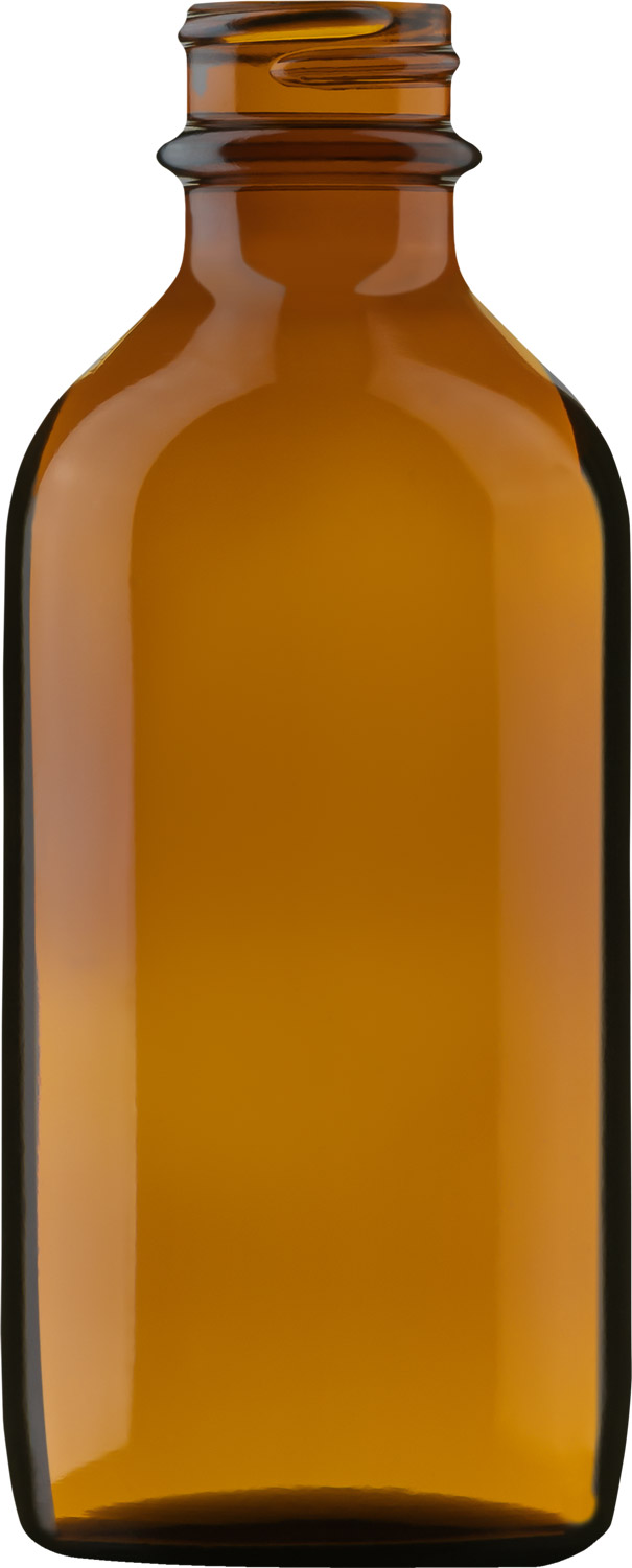 Boston round 88.7 ml (3 oz) - 74007 - Glass Packaging | Stoelzle